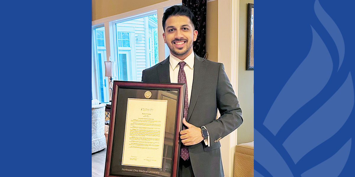 Honoring Dr. Omer Ashruf as he concludes his service on NEOMED Board of Trustees | the PULSE ...